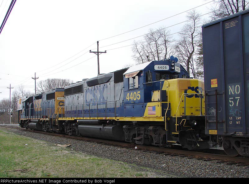 CSX 4405 & 2814